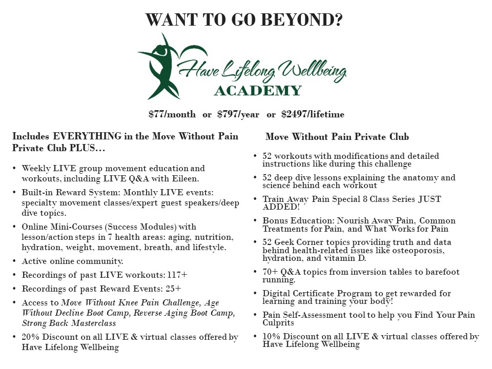 Age Without Decline All 5 Days - Have Lifelong Wellbeing